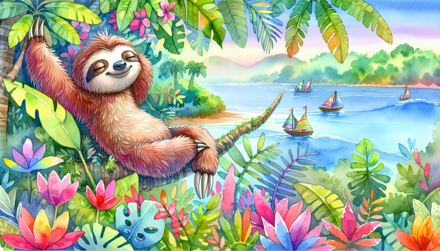 Discover SAMMY the SLEEPY SLOTHs FUN Adventures!